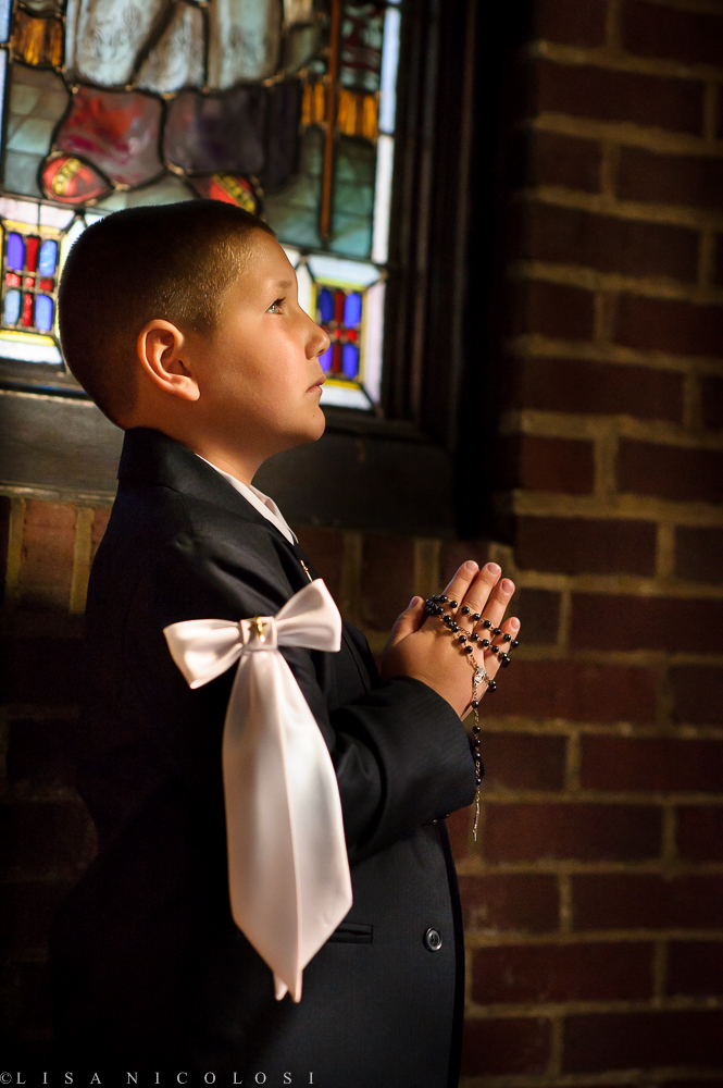 Virgilio's First Holy Communion Portraits | St. Joseph's Catholic ...